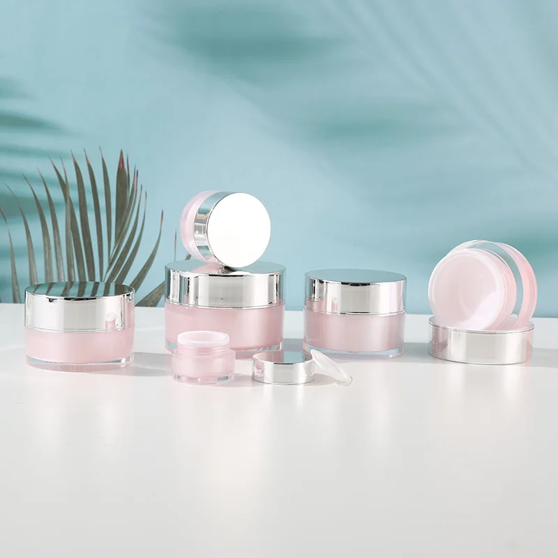 10pcs 2-100g Cosmetic Empty Jar Pot Eyeshadow Makeup Face Cream ...