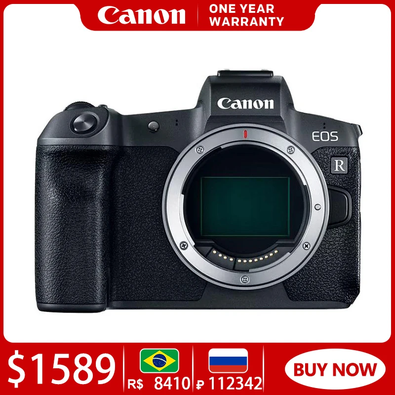 Original Canon EOS R Digital Camera Full Frame Professional Cameras For ...