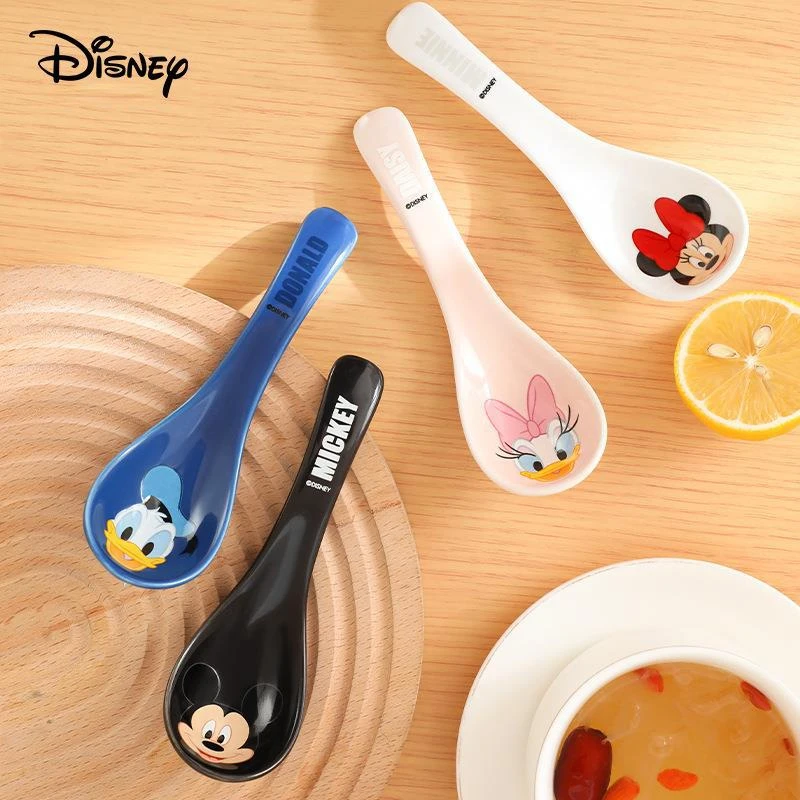 Disney-Mickey-Mouse-Spoons-for-Cooking-Dinner-Cute-Ceramics-Tableware ...