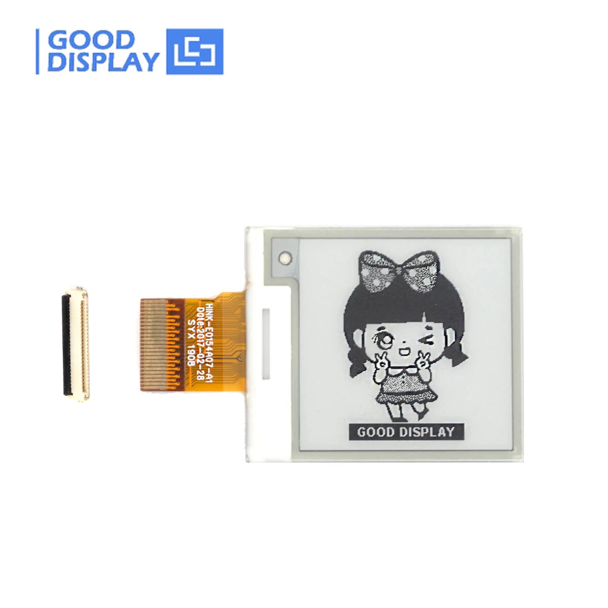 E-ink Display 1.54 Inch Gdeh0154d67 With 200x200 Resolution Eink E ...