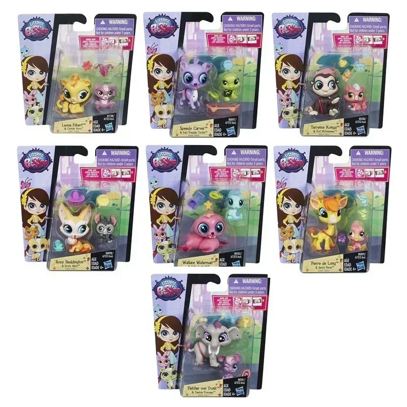 Original-Hasbro-Littlest-Pet-Shop-Action-Figures-Cute-Cartoon-Animal ...
