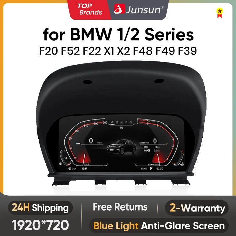 Junsun-11-Digital-dashboard-For-BMW-BMW-1-2-Series-F20-F52-F22-X1-X2 ...
