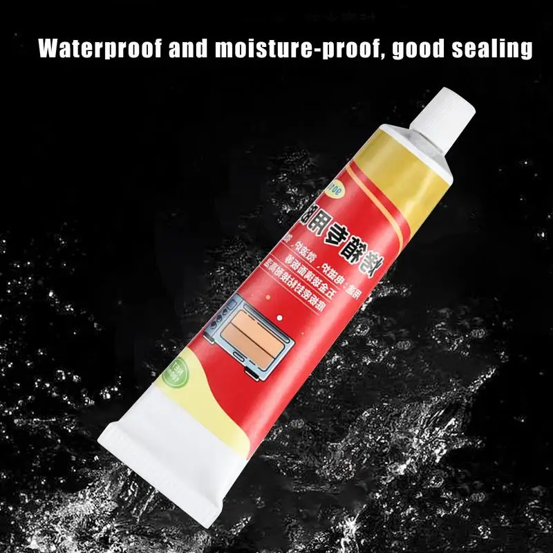 Oven Panel Glue 100ml High-Temperature Resistant Oven Panel Sealant ...