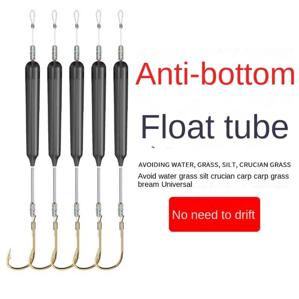 30pcs 2 size Fishing Hair Rigs Hook floating Anti Bottom Suspension ...