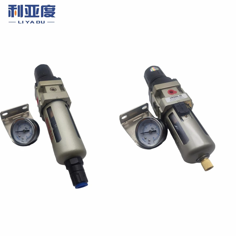 Aw4000-06-aw4000-04d-aw5000-10-aw5000-06D-Reducer-Pneumatic-Air-Filter ...