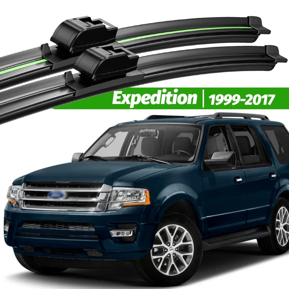 For-Ford-Expedition-1999-2017-2pcs-Front-Windshield-Wiper-Blades-2000 ...