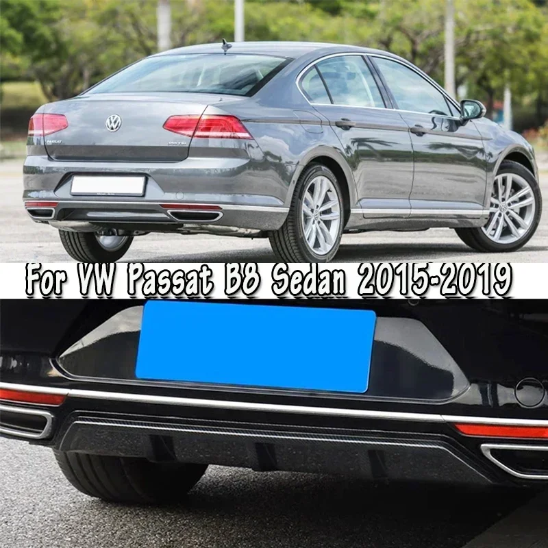 For-VW-Passat-B8-B8-5-Variant-Sedan-2015-2022-Rear-Bumper-Diffuser ...