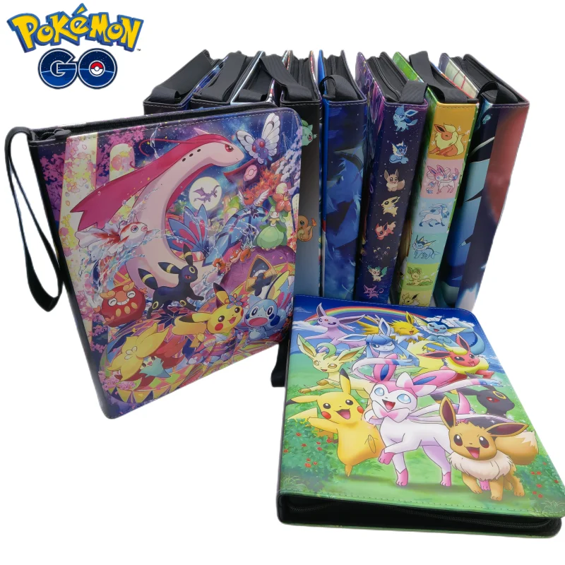 900Pcs-Pokemon-Binder-Card-Album-Holder-Collection-Card-Zipper-PU ...