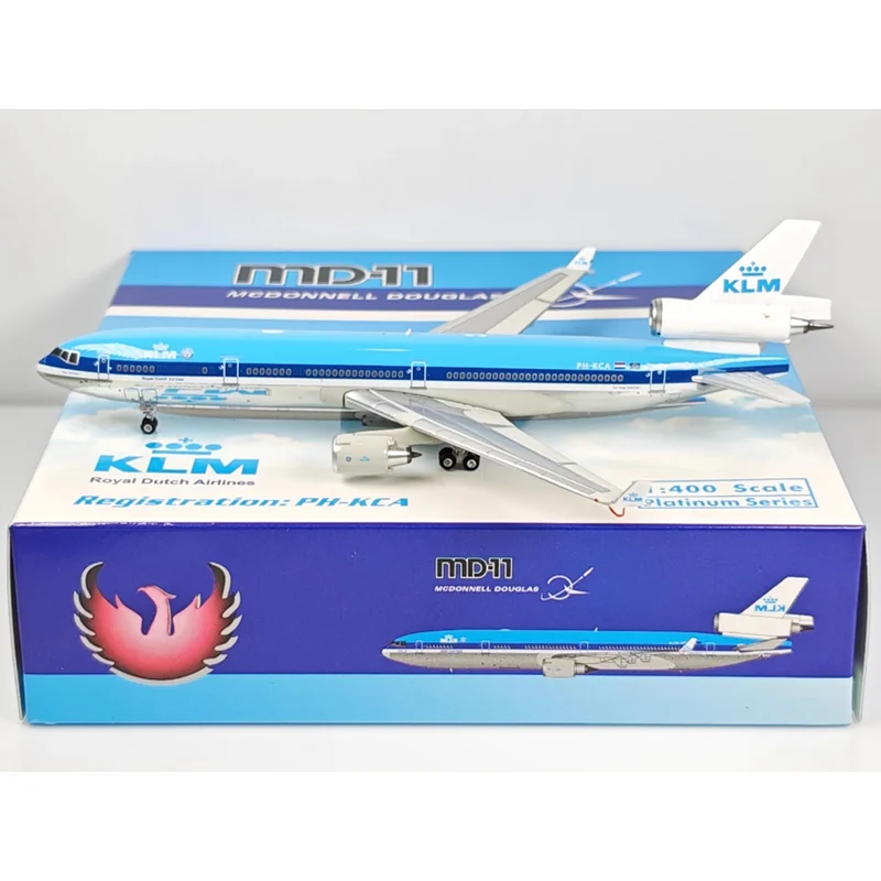 Phoenix Diecast 1/400 11902 Scale KLM MD-11 PH-KCA Alloy Aircraft Model ...