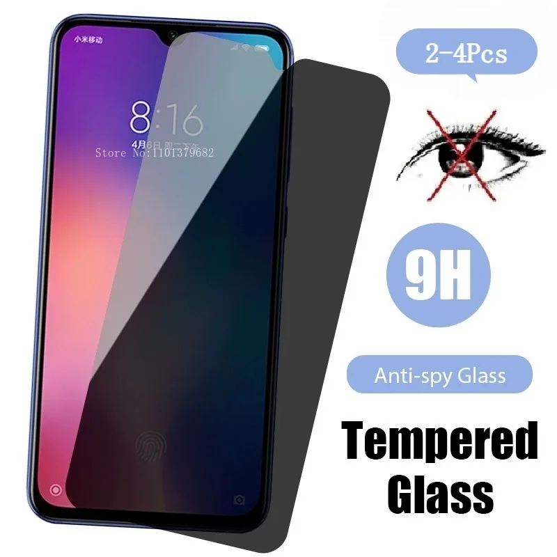2-4Pcs Privacy Tempereed Glass Screen Protector for MOTO G04 G22 G23 ...