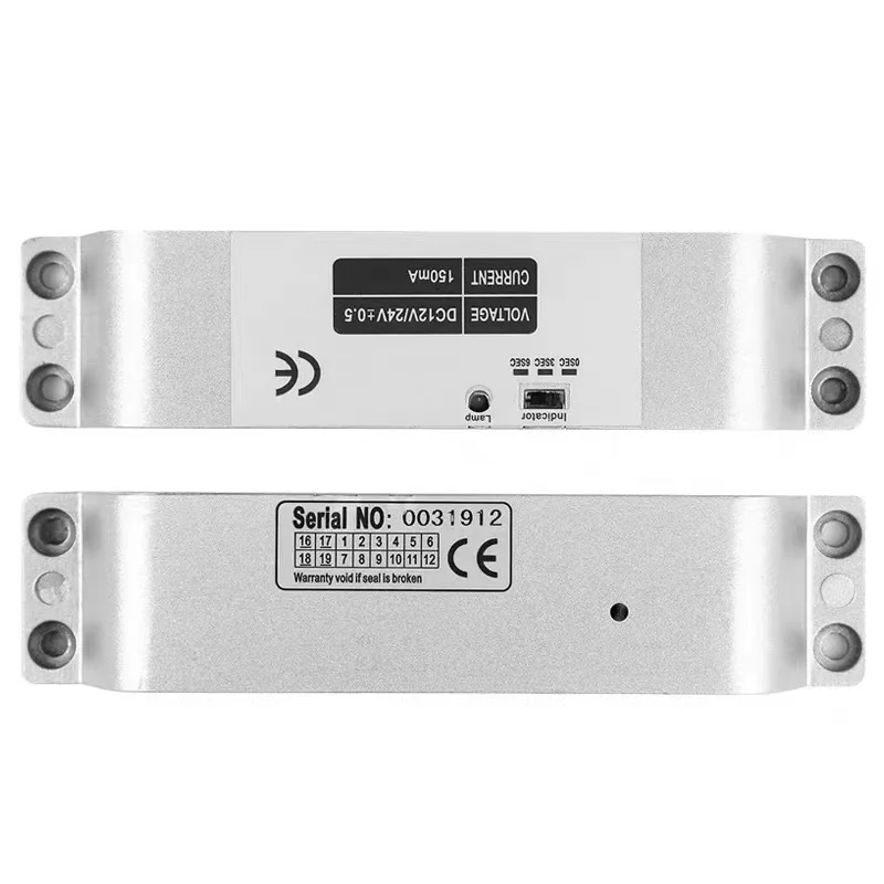 DC12V-Electric-Drop-Bolt-Lock-Electronic-Mortise-Locks-Time-Delay ...