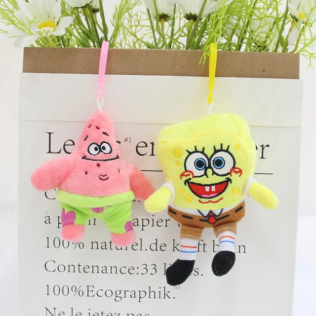 Spongebob Lifting Stuffed Animals