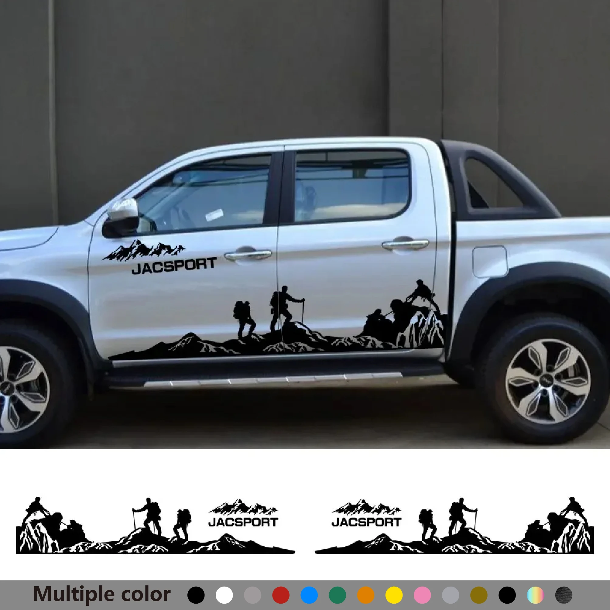 Pickup-Door-Side-Stickers-For-Jac-Shuailing-T6-T8-Pro-Truck-Mountain ...