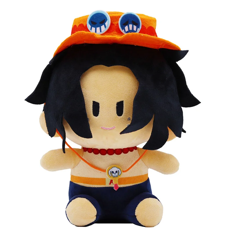 Muñeco de peluche de anime de One Piece, Luffy, personaje de dibujos ...