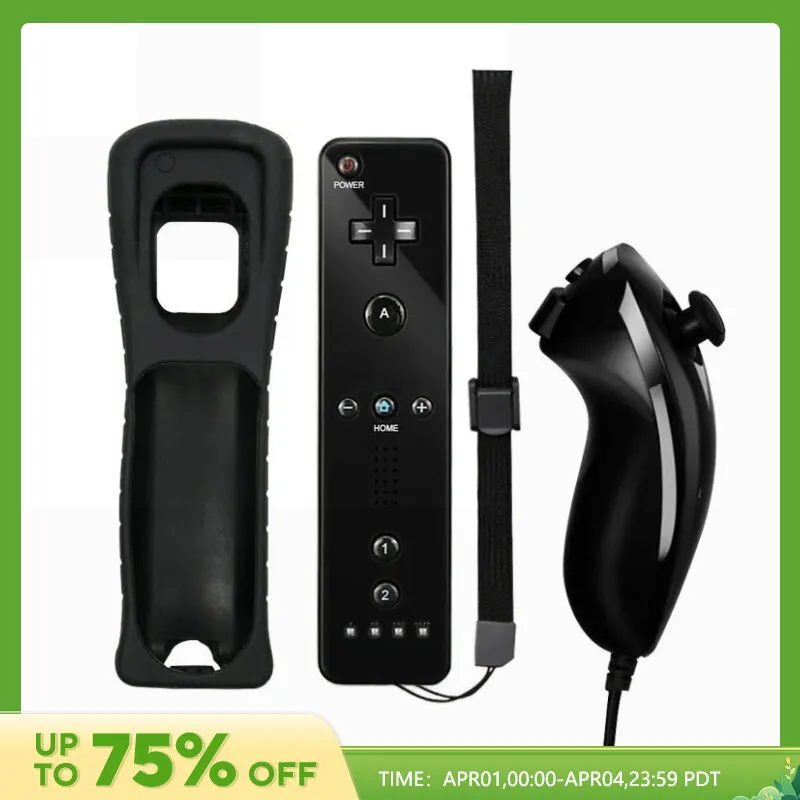 TECTINTER-mando-a-distancia-inal-mbrico-para-Nintendo-Wii-2-en-1-mando ...