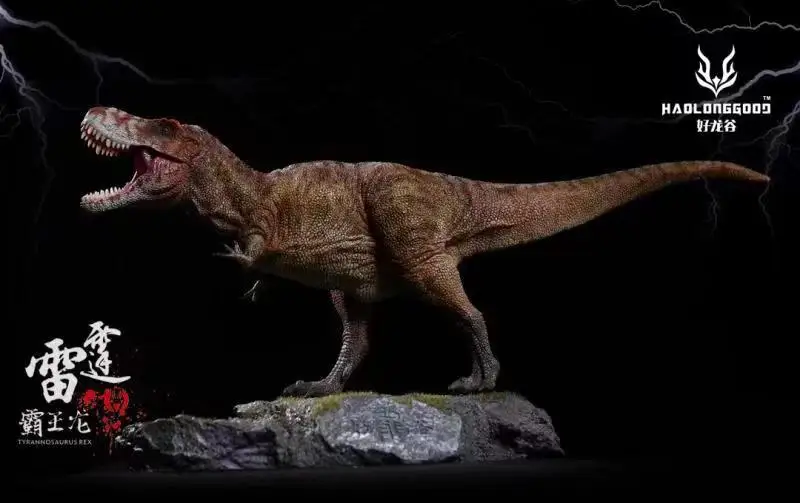 1:35 Haolonggood Tyrannosaurus Rex With Base Model T-rex Dinosaur ...