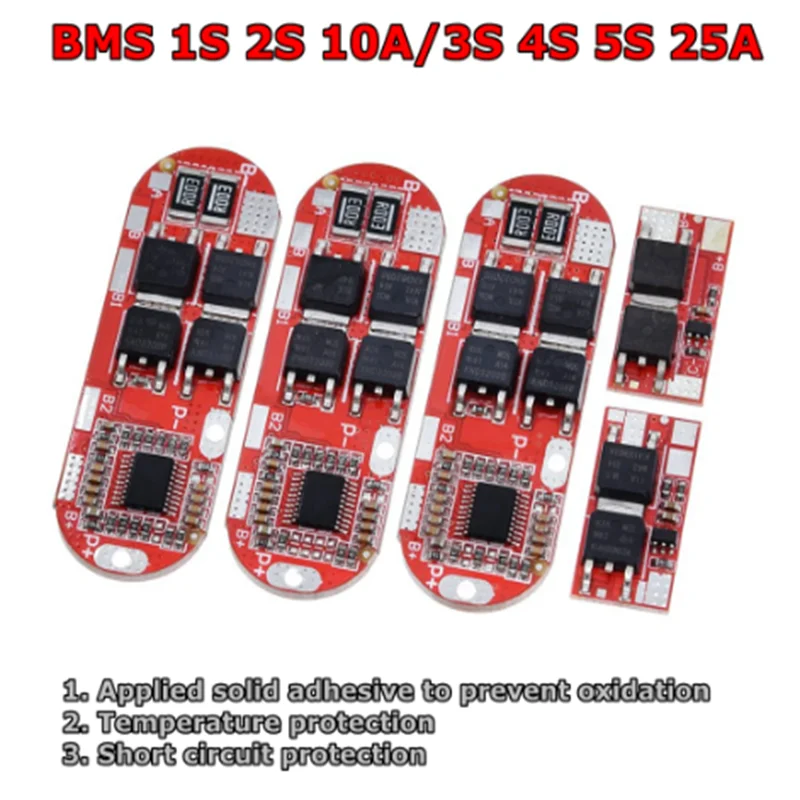 Bms-1s-2s-10a-3s-4s-5s-25a-Bms-18650-Li-ion-Lipo-Lithium-Battery ...