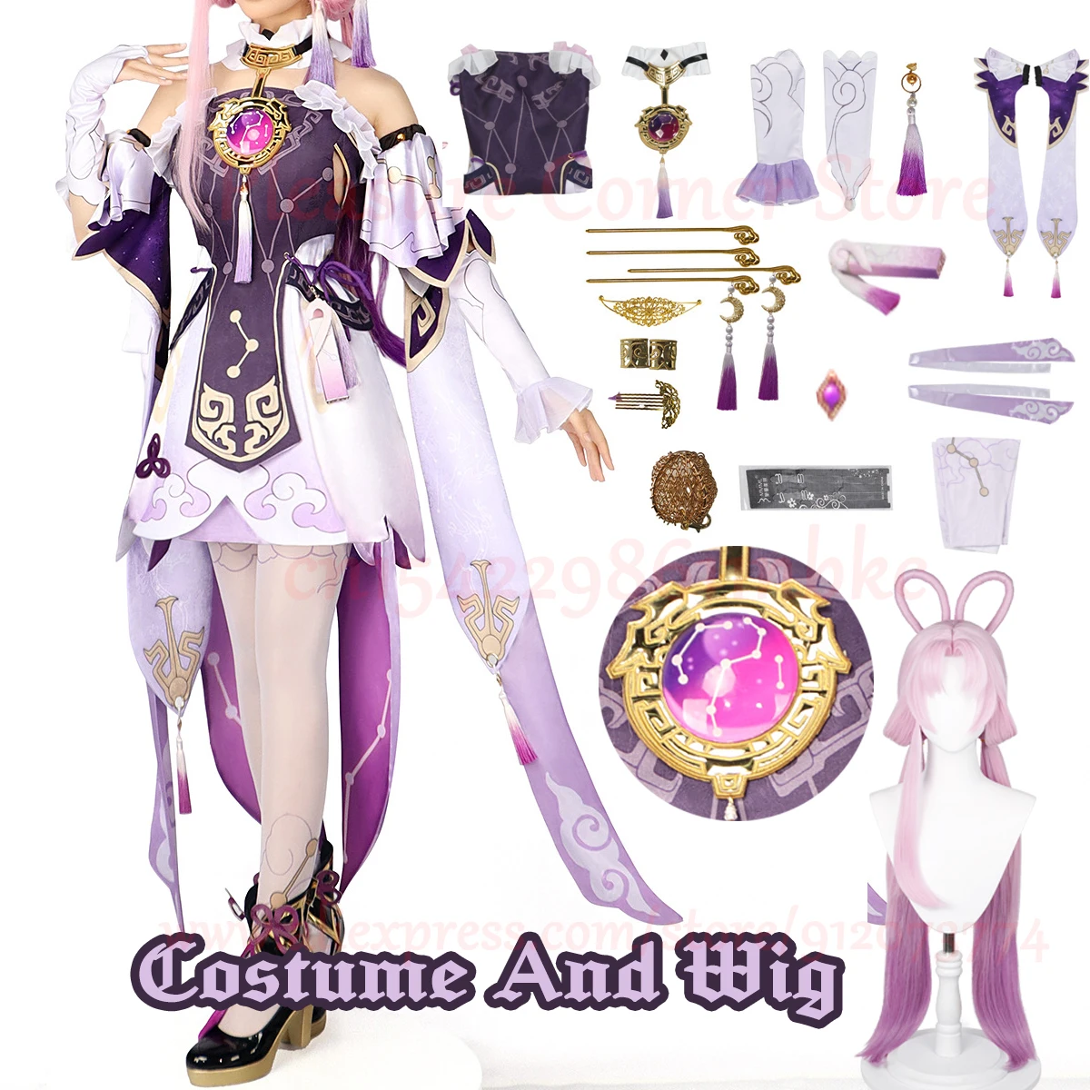 Game-Honkai-Star-Rail-Fu-Xuan-Cosplay-Costumes-Uniform-Outfit-Halloween ...