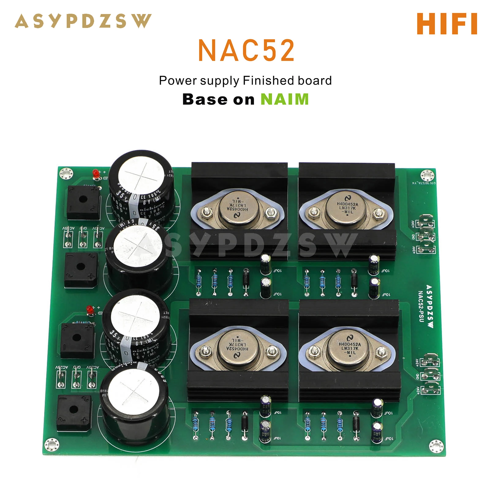 HIFI-NAC52-PSU-NAC52-Preamplifier-Dedicated-power-supply-DIY-Kit ...