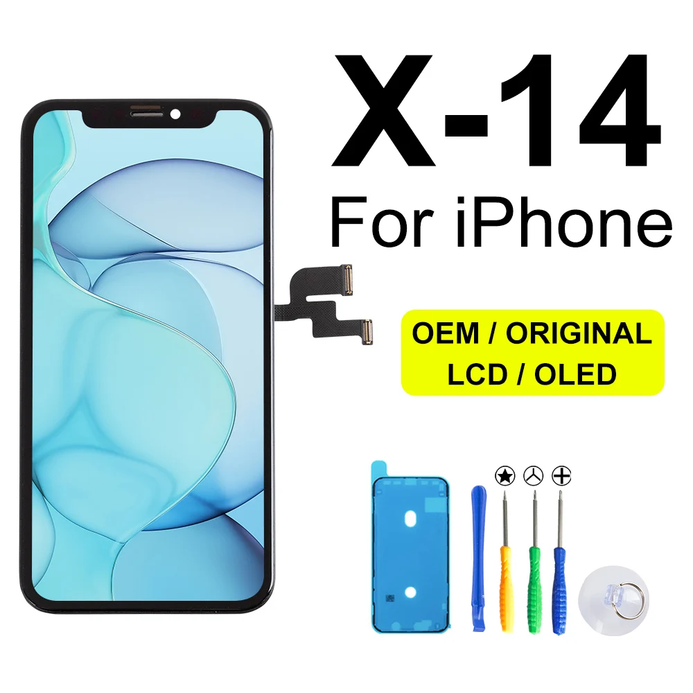 OLED Lcd For iPhone X 11 12 Pro Display Wholesale Price Factory Display ...