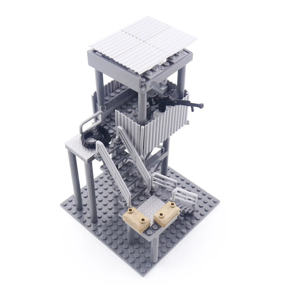 WW2-Military-Army-Soldiers-World-War-2-Observation-Tower-Sentry-Scene ...