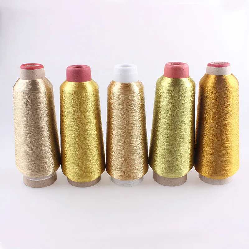 3500M-Roll-DMC-Floss-Metallic-Embroidery-Gold-Threads-For-Sewing-Craft ...
