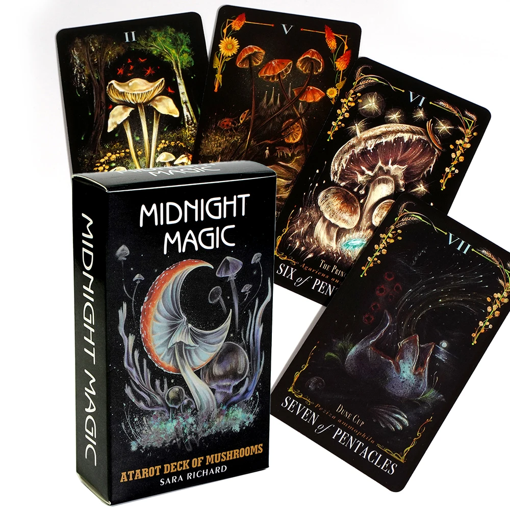 Midnight-Magic-Tarot-A-Tarot-Deck-of-Mushrooms-Cards-78-unique-tarot ...