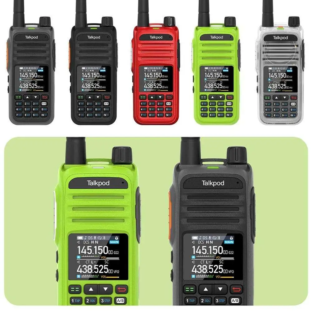Talkpod-A36Plus-Walkie-Talkie-Portable-Radio-FM-AM-Two-Way-Radio-UHF ...