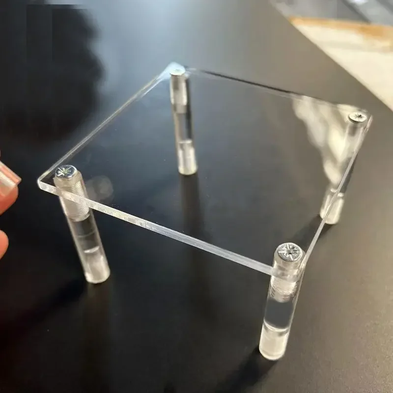 Acrylic-Square-Transparent-Display-Stand-Base-Anime-Figures-Handicraft ...