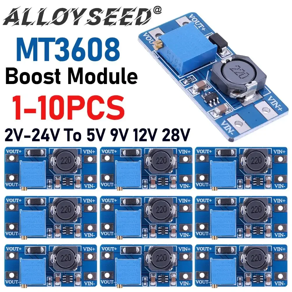 MT3608-DC-DC-Step-Up-Converter-Module-Adjustable-Booster-Power-Supply-Module-Voltage-Regulator ...