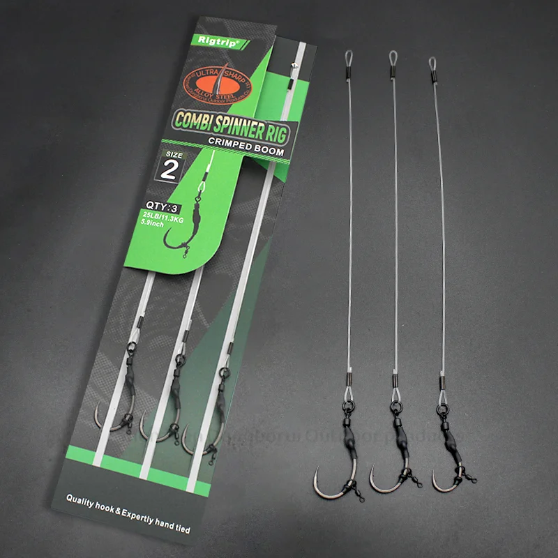 Carp Fishing Rig Combi Spinner Rig Carp Fishing Terminal Tackle ...