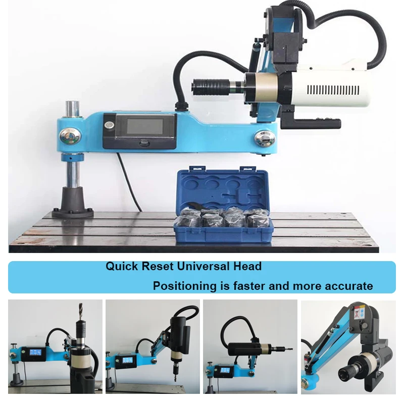 CNC-Automatic-Electric-Tapping-Machine-CE-M3-M16-Flex-Arm-Universal ...