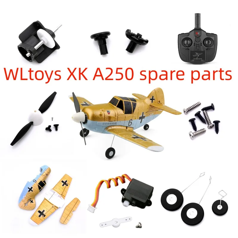 WLtoys XK A250 スペアパーツ プロペラ モーター レシーバー プレート リモート コントロール ボディ ギア ランディング ギア ...