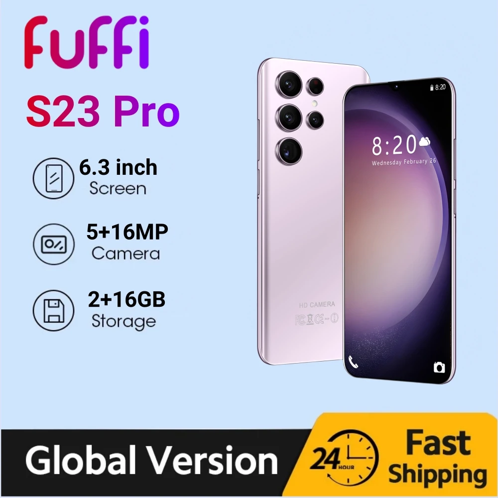 FUFFI-S23-Pro-Mobile-phone-6-3-inch-16GB-ROM-2GB-RAM-3000mAh-Battery ...