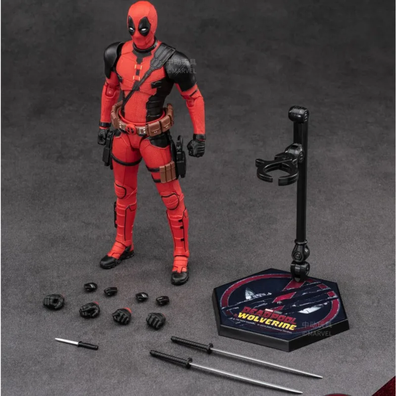 Figura de acción de Deadpool y Wolverine de ZD Toys, figura en caja de ...