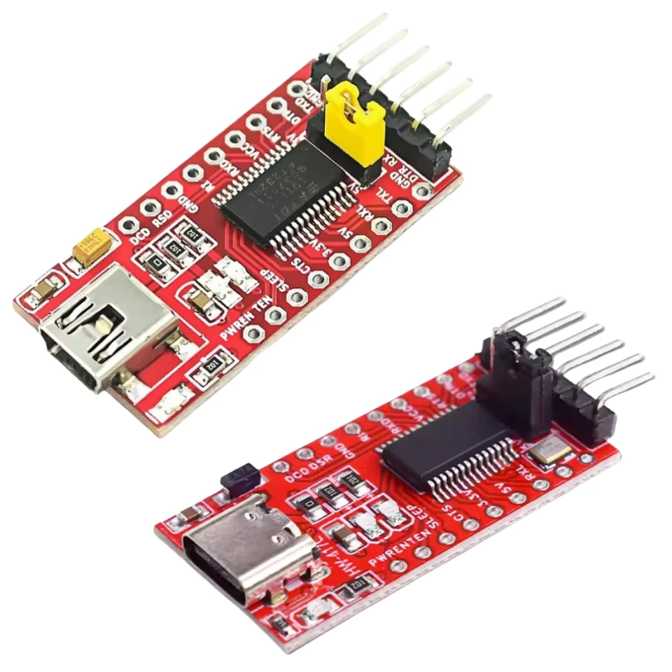 FT232RL FT232 FTDI USB 3.3V 5.5V to TTL Serial Adapter Module for ...