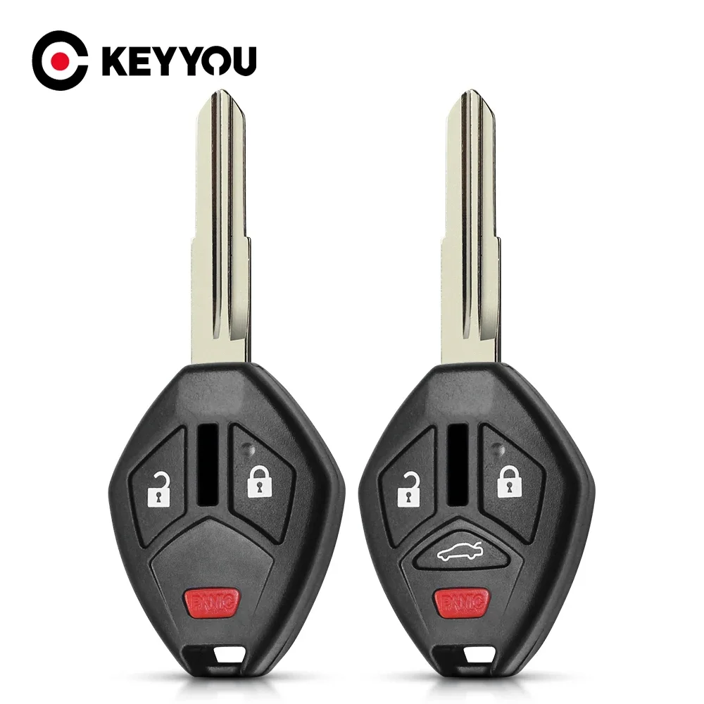 KEYYOU-5pcs-Remote-Key-Shell-Fob-Fit-For-Mitsubishi-Galant-Eclipse ...