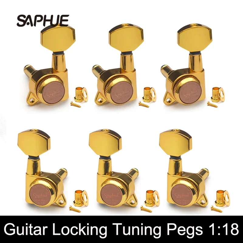SAPHUE-Guitar-Locking-Tuners-1-18-Lock-String-Tuning-Key-Pegs-Machine ...