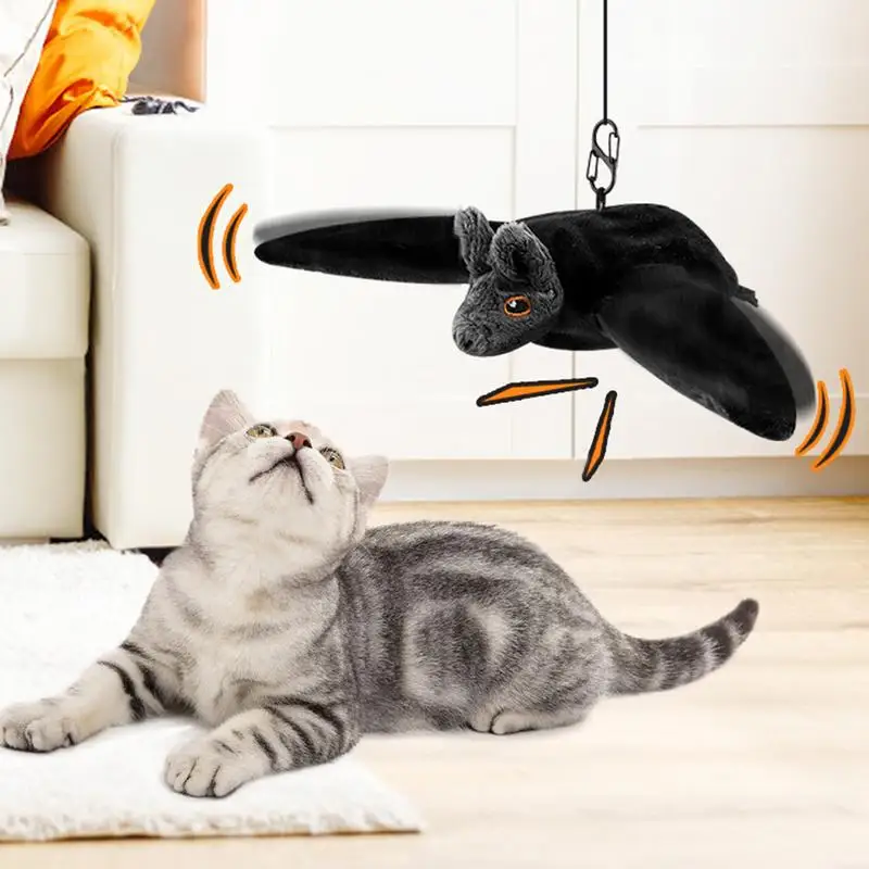 Interactive-Cat-Toy-Intelligent-Flapping-Bat-With-Catnip-Pet-Exercise ...