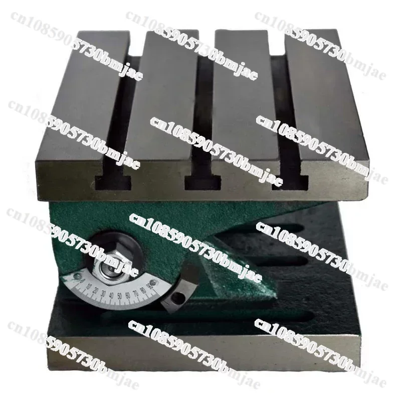 Vertical-adjustable-angle-tilt-rotation-90-degree-table-milling-machine ...