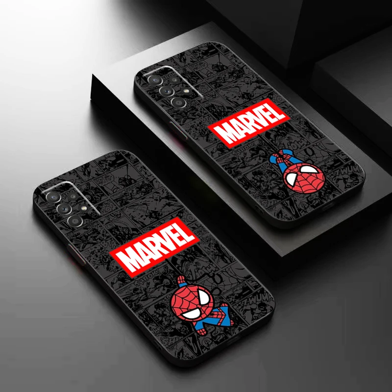 Marvel-Avengers-Spider-Man-Phone-Case-For-Samsung-Galaxy-A73-A72-A71 ...