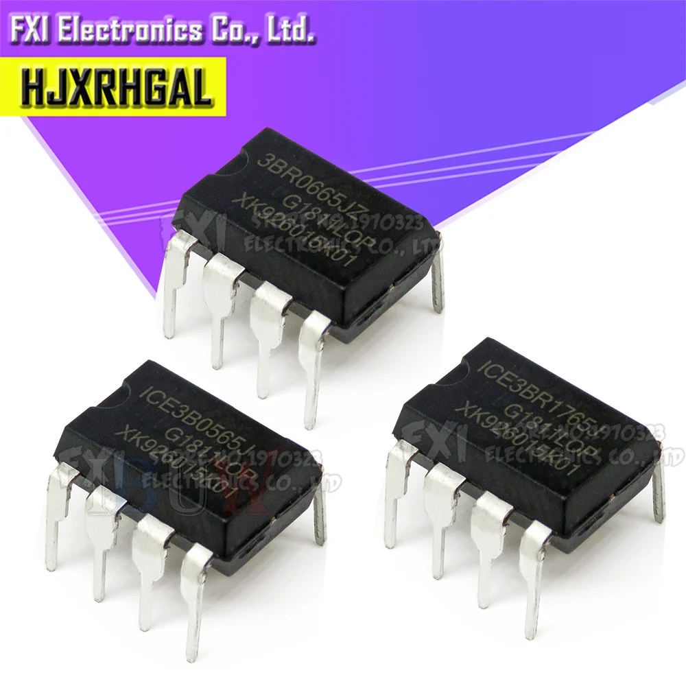 5pcs Ice3b0365j Ice3b0565j Ice3br0665jz Ice3br1765j Dip8 Dip New ...