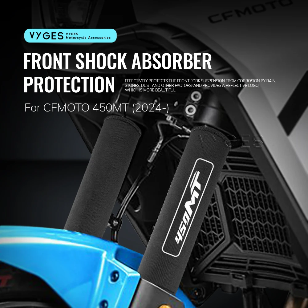 Motorcycle Front Fork Protection Cover Shock Absorber Dust Protector ...