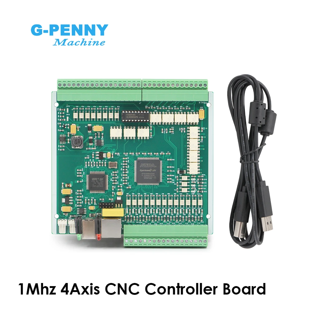 MACH3 4 axis USB control board Motion Control Card interface 1Mhz CNC Driver Board for stepper ...