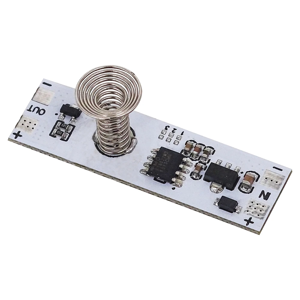 DC-12V-Capacitive-Touch-Sensor-Switch-Coil-Spring-Switch-LED-Dimmer ...