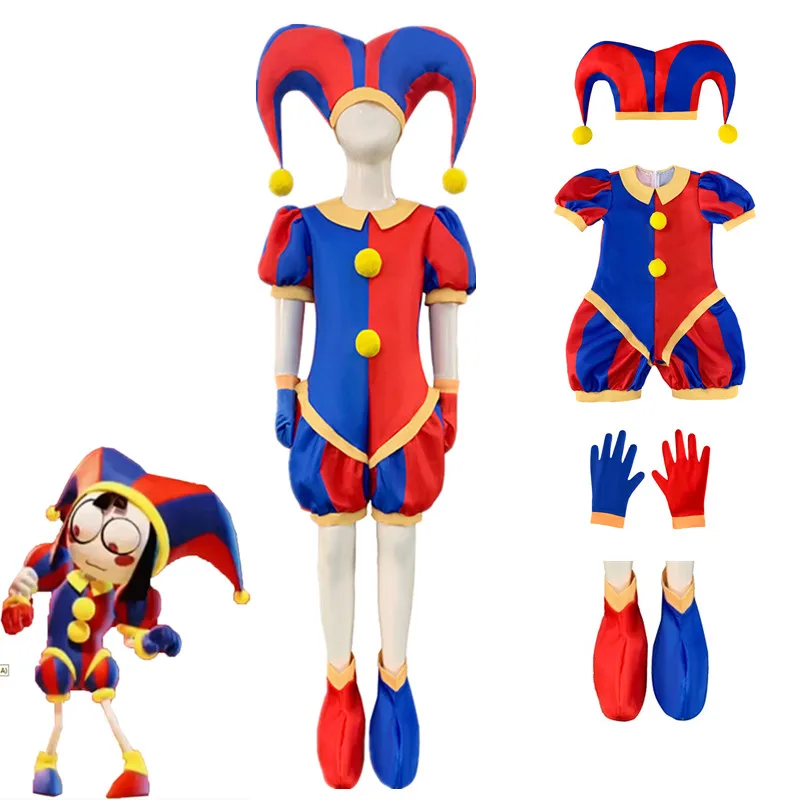Kids-Amazing-Digital-Circus-Pomni-Cosplay-Costume-Theater-Ragatha-Jax ...