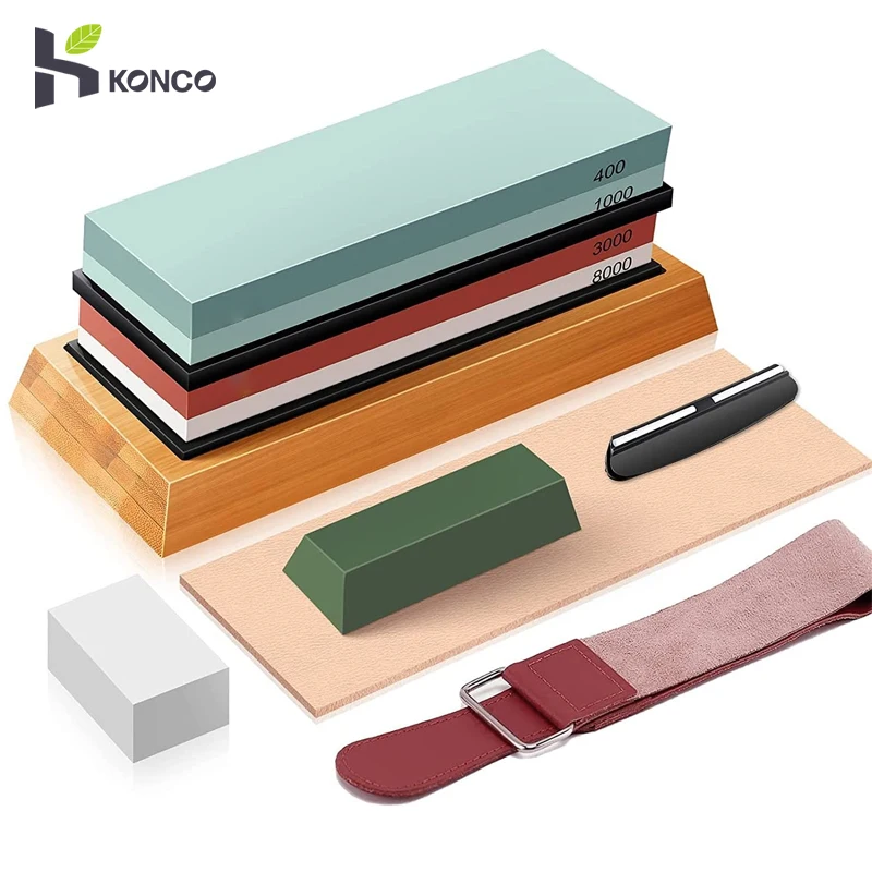Knife-Sharpening-Stone-Set-Dual-Grit-Waterstone-Knife-Sharpener-Kit ...