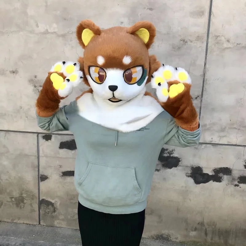 Furry Animal Head Animal Costume Fursuit Custom Animal Head Halloween ...