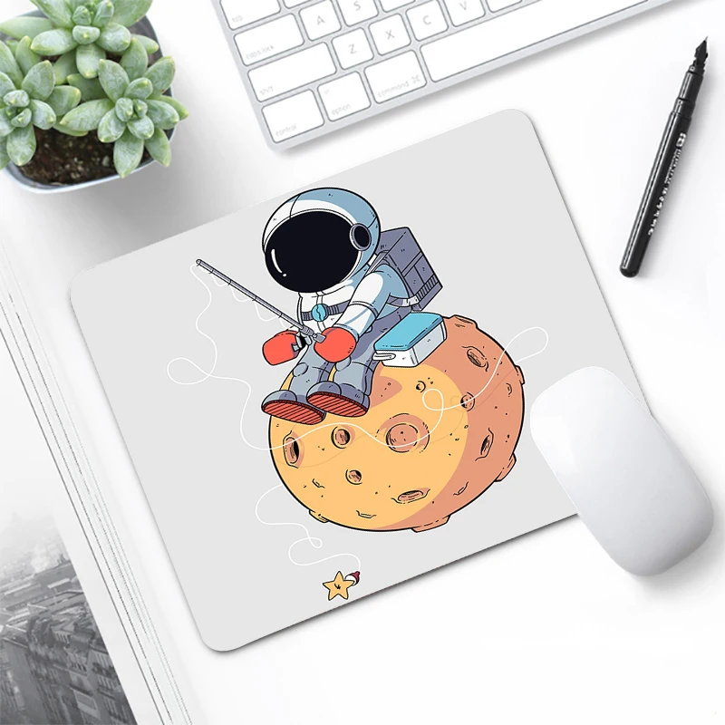 Astronaut-Small-Mouse-Pad-Gamer-Keyboard-rubber-Desk-Protector-laptop ...