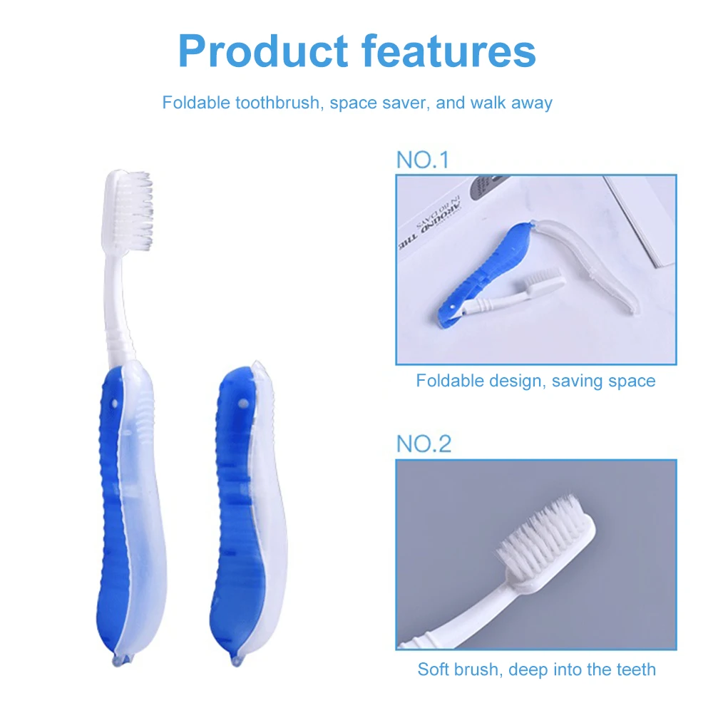 Portable and Foldable Camping Toothbrush - Life Changing Products